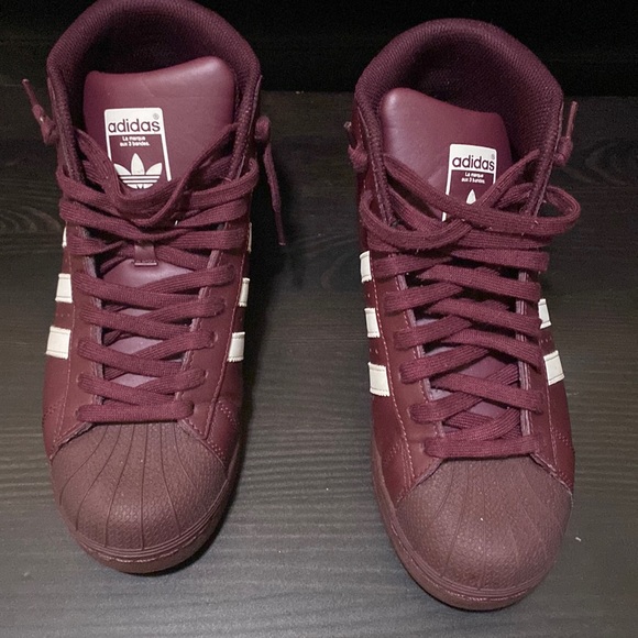 adidas Originals | Shoes | Adidas Maroon Pro Model J | Poshmark